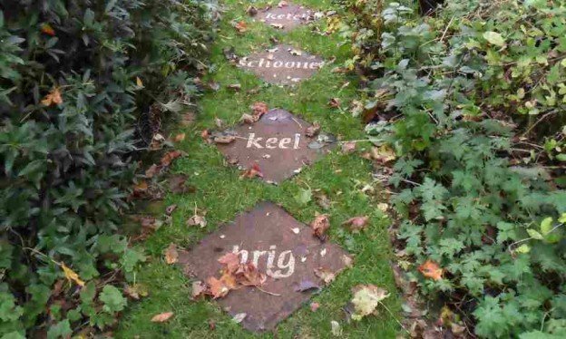 Planting a bulb, strange gardens